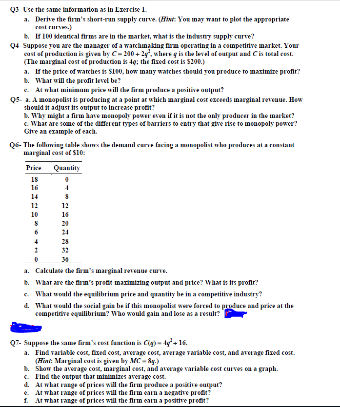 Solved Q1- The data in the table below give information | Chegg.com