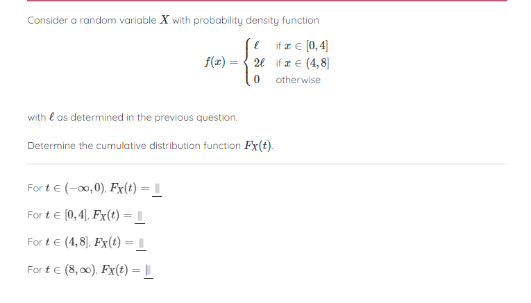 Solved Consider a random variable X with probability density | Chegg.com