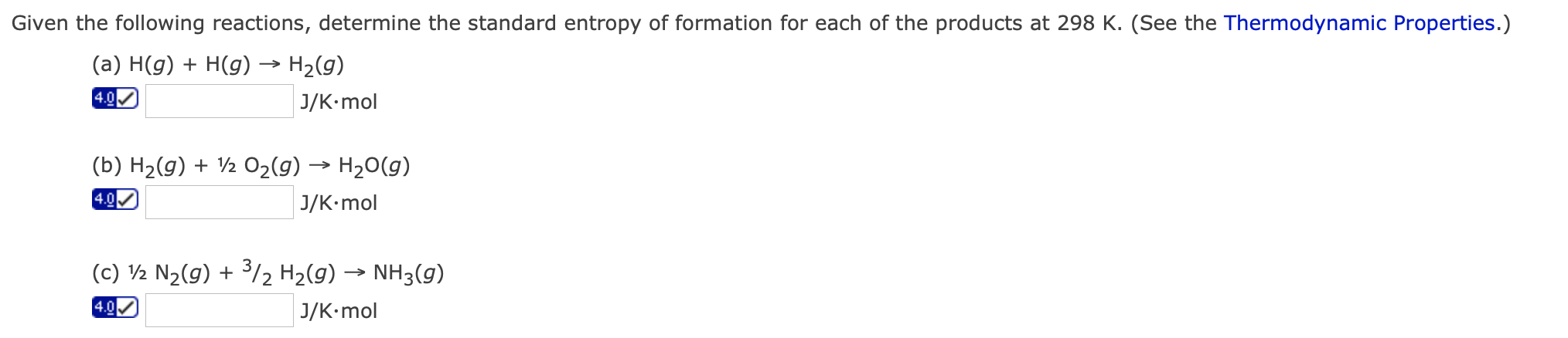Solved Given the following reactions, determine the standard | Chegg.com
