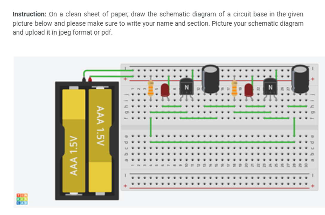Solved Instruction: On a clean sheet of paper, draw the | Chegg.com