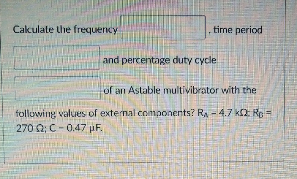 Calculate the frequency time period and percentage | Chegg.com