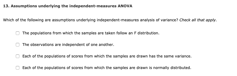 Solved 5. ANOVA notation Match each term with its notation. | Chegg.com