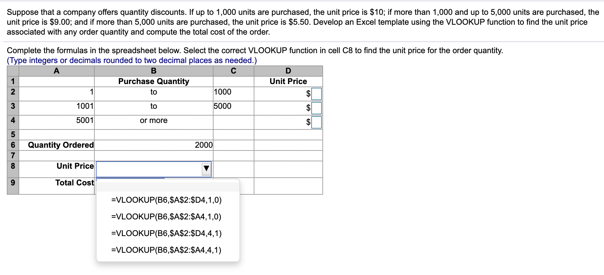 Solved Suppose that a company offers quantity discounts. If | Chegg.com