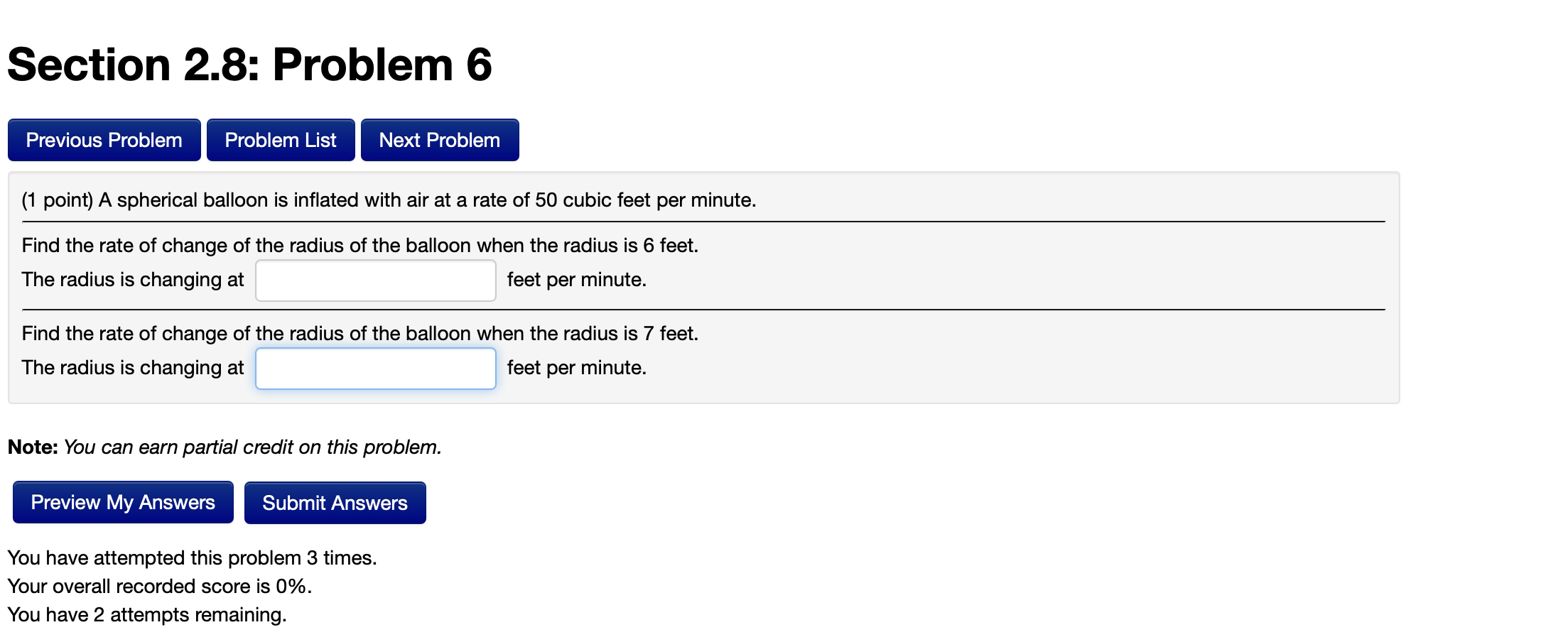 Solved Section 2.8: Problem 6 Previous Problem Problem List | Chegg.com