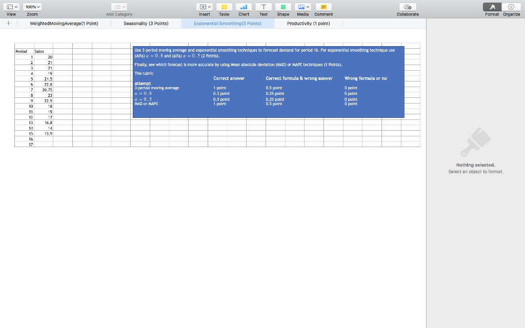 Solved 100% Zoom T Text View Insert Table Chart Shape Media | Chegg.com