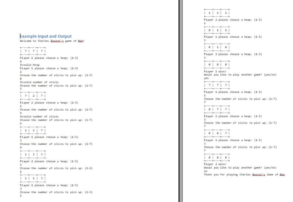 CSCI 1010- Programming Assignment 5 Learning Outcomes | Chegg.com