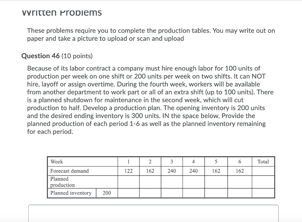 Solved vvritten Propiems These problems require you to | Chegg.com Solved vvritten Propiems These problems require you to | Chegg.com