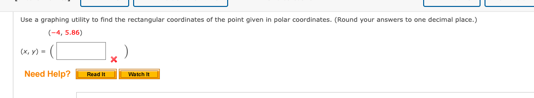 Solved Use a graphing utility to find the rectangular | Chegg.com