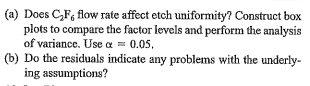 Solved 13-4. In "Orthogonal Design for Process Optimization | Chegg.com