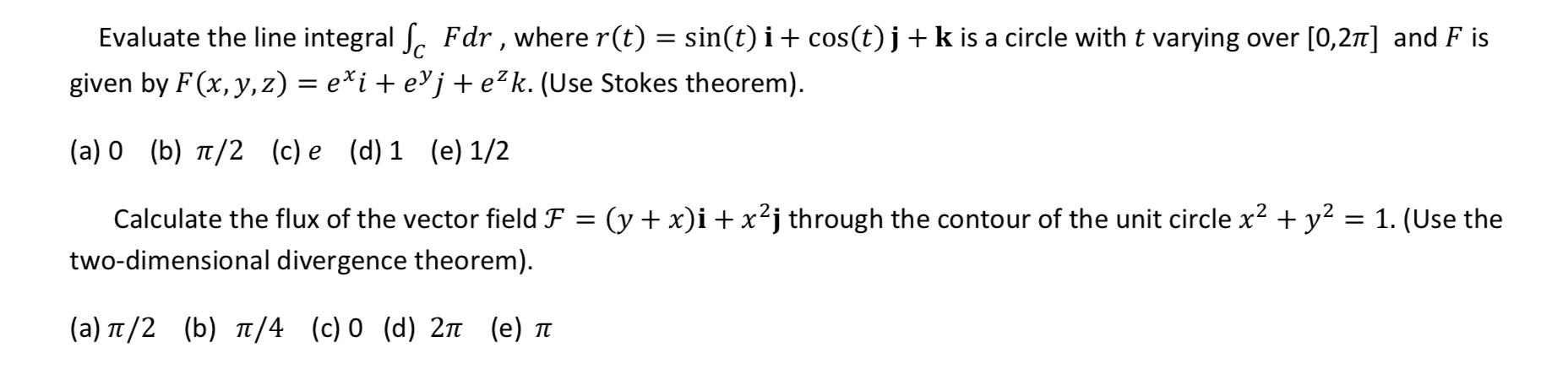 Solved Evaluate the line integral Sc Fdr , where r(t) = | Chegg.com