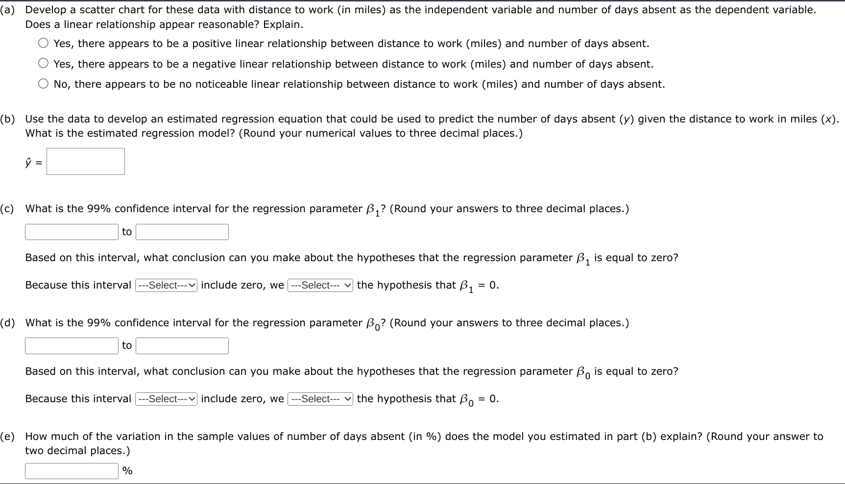 Solved Absent.XISX File Edit Insert Format Help fx Distance | Chegg.com