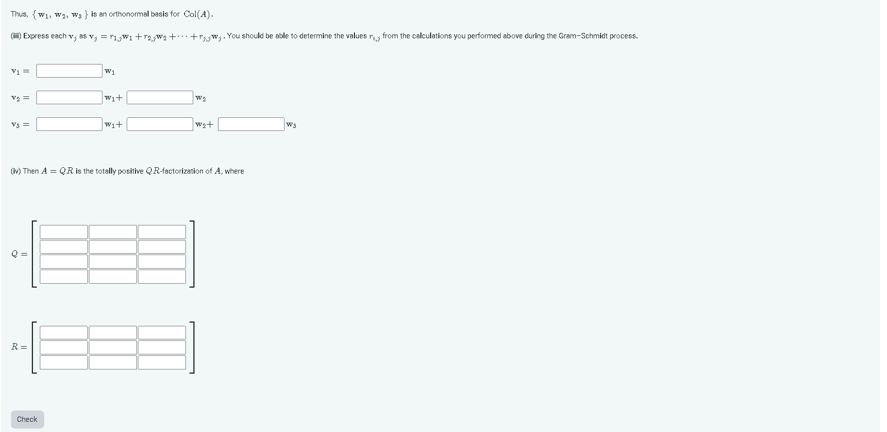 Solved \r\nTherefore, \\( \\left\\{\\mathbf{u}_{1}, | Chegg.com