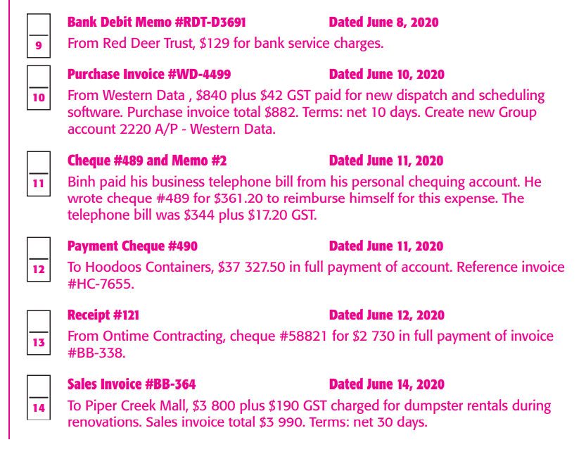 Solved In the textbook Using Sage 50 Accounting 2018, please | Chegg.com