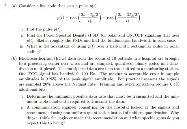 Solved 210) = ret (4-72) - reet-**.) 2. (a) Consider a line | Chegg.com
