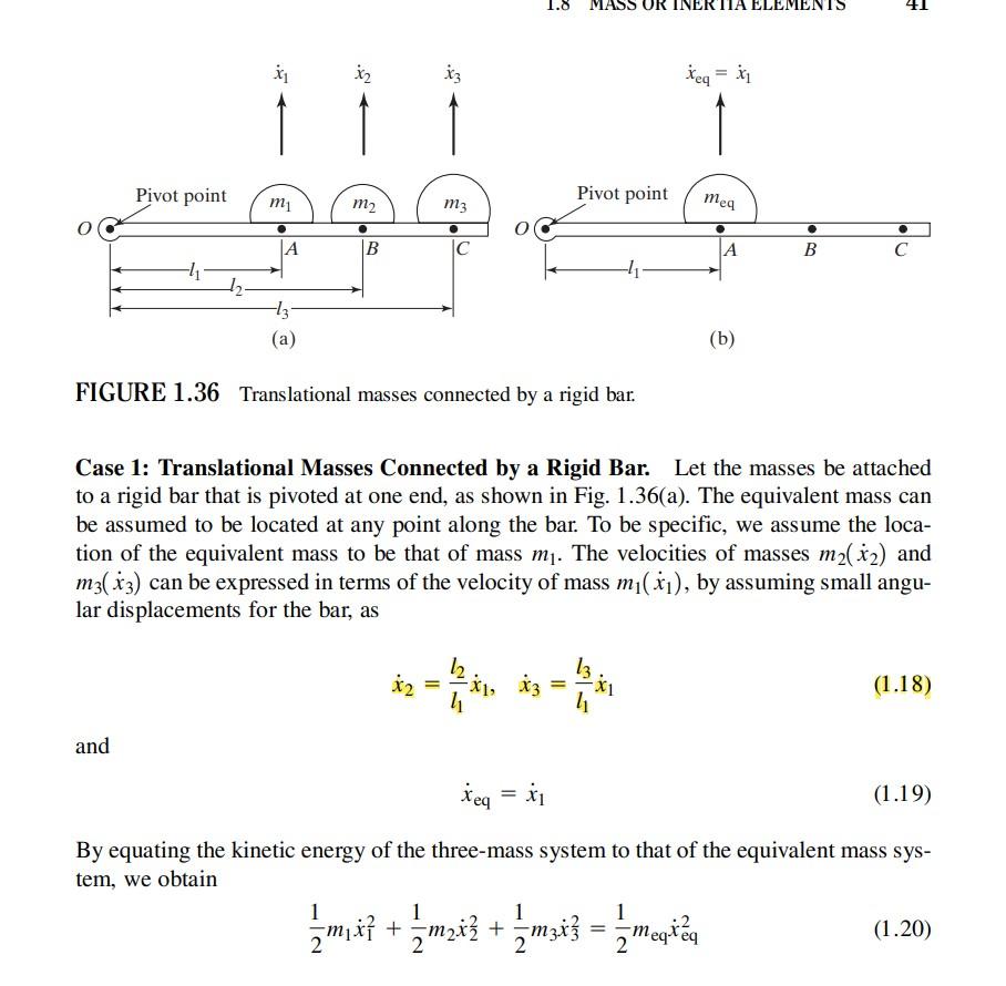 Solved 1.8 TIA ELEMENTS 4 * i2 iz ieq = i Pivot point Pivot | Chegg.com
