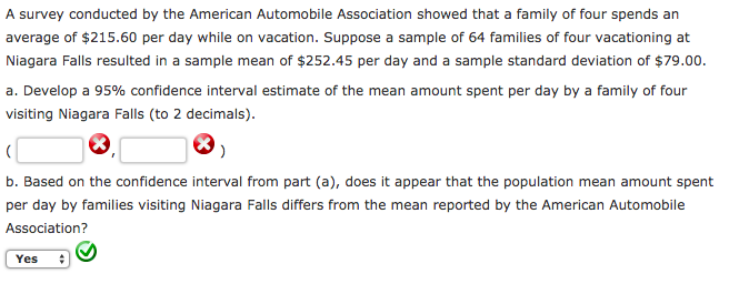 Solved A survey conducted by the American Automobile | Chegg.com