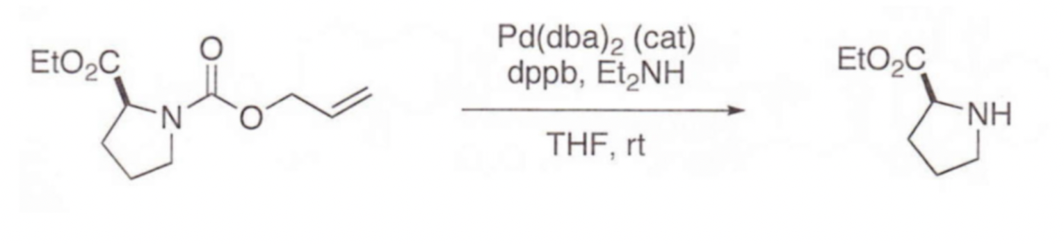 Solved Thf Rt Pd Dba 2 Cat Dppb Et2nh
