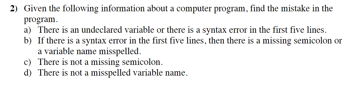Solved discrete math Given the following information about a | Chegg.com
