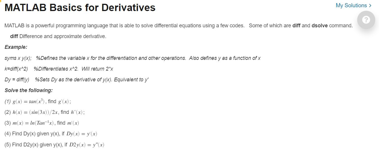 Solved Script Save C Reset Di Matlab Documentation 1 8732