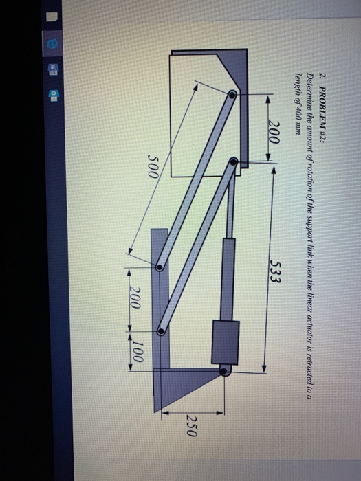 Solved 2. PROBLEM #2: Determine the amount of rotation of | Chegg.com