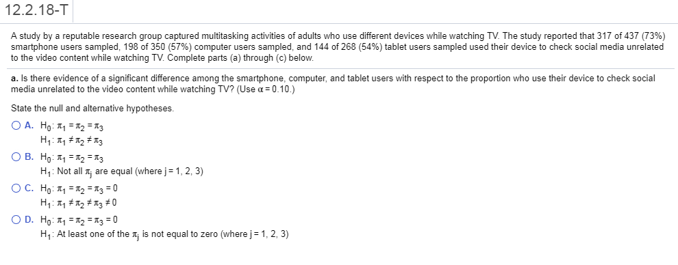 c. If appropriate, use the Marascuilo procedure | Chegg.com