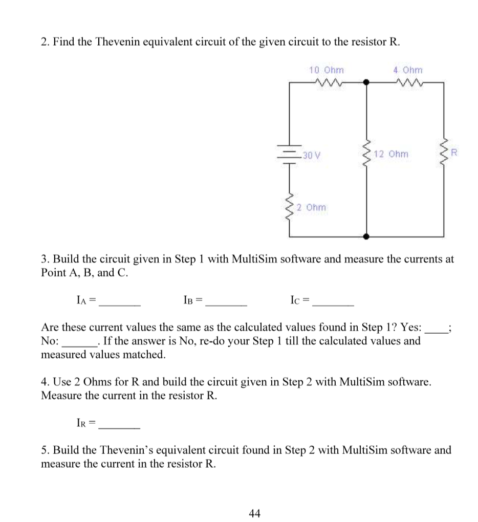 Solved 1 Use Branch Current Analysis Method To Calculate