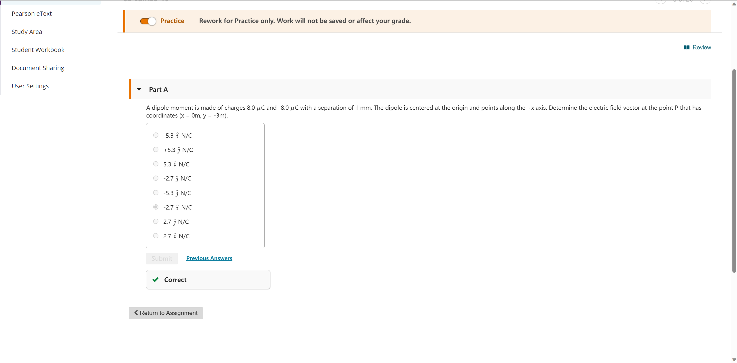 Solved Practice Rework for Practice only. Work will not be | Chegg.com