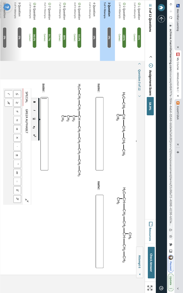Solved Macmillan Learning My Course - Introduction to Chx C | Chegg.com