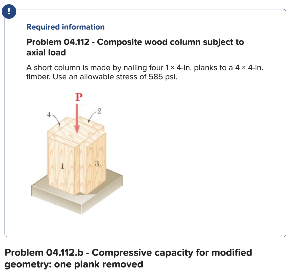 Solved Determine the largest compressive load P that can be | Chegg.com