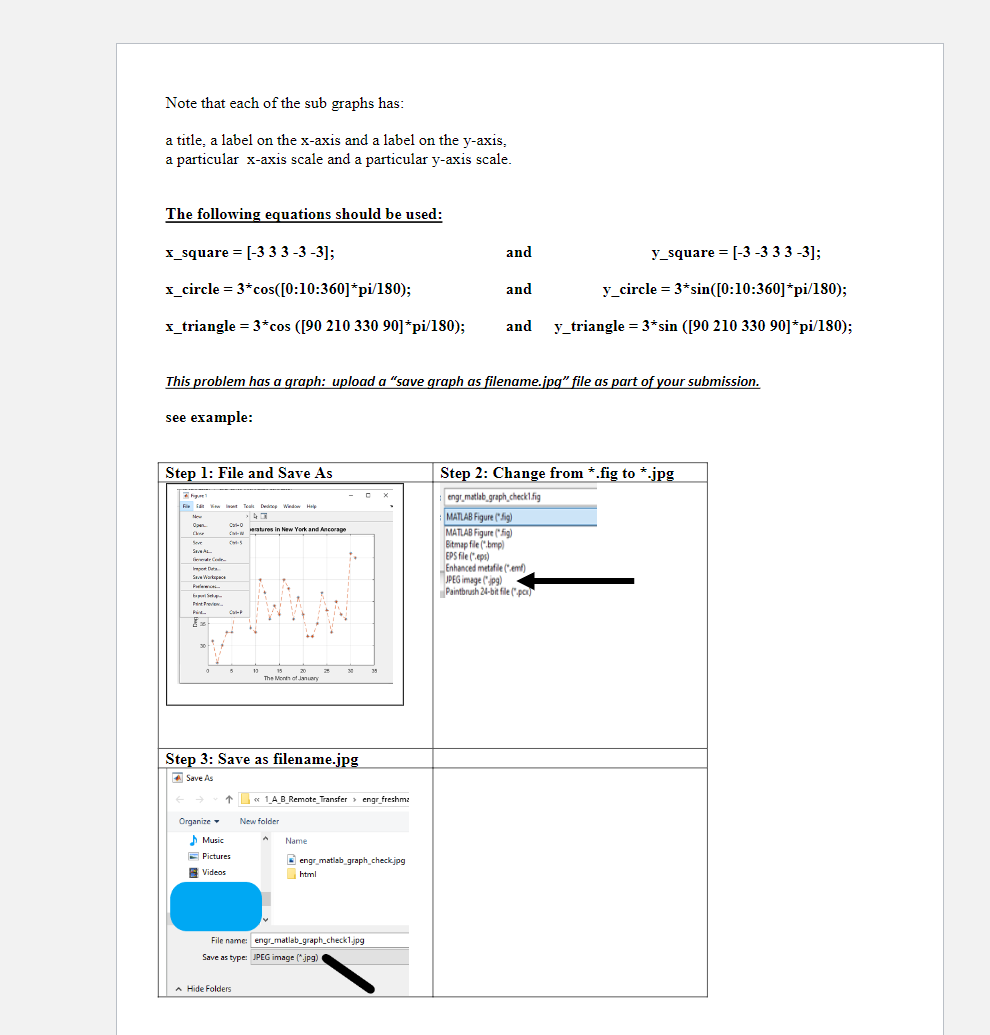 Solved ENGR Matlab - Introduction to Engineering Matlab | Chegg.com