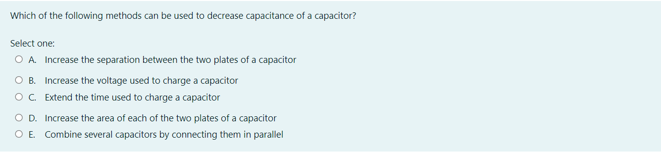 Solved Which of the following methods can be used to | Chegg.com
