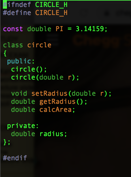 Solved Modify Lab 24 to split it into 3 files, main.cpp, | Chegg.com