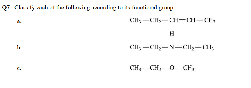 Solved Organic Compounds: Alkanes O = d. CH3 -C- CH2 - CH3 o | Chegg.com