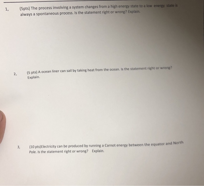 Solved 3 very Easy concept problems for mechanical | Chegg.com