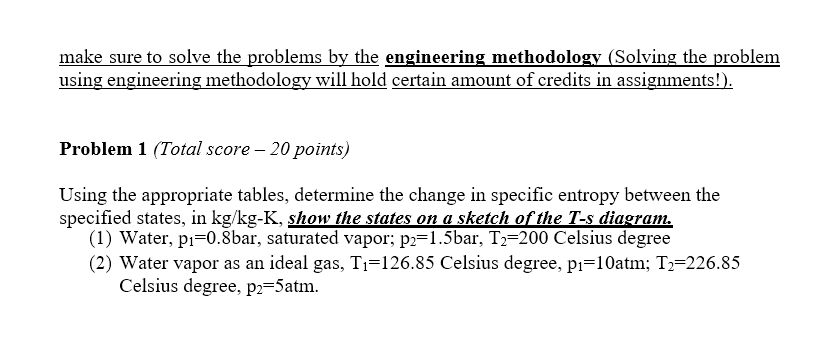 Solved make sure to solve the problems by the engineering | Chegg.com