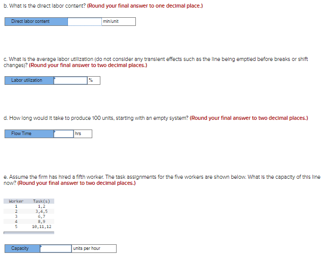 Solved Consider the following tasks that must be assigned to | Chegg.com