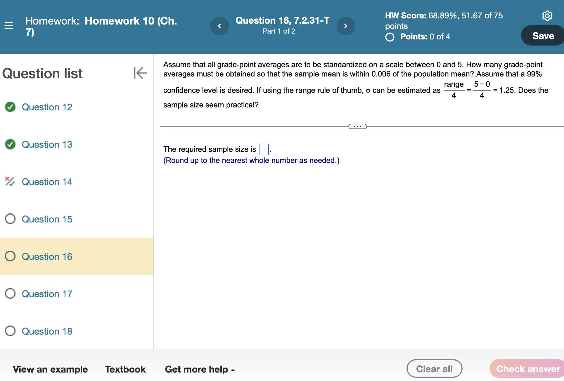 Solved estion list Question 12 Question 13 Question 14 | Chegg.com