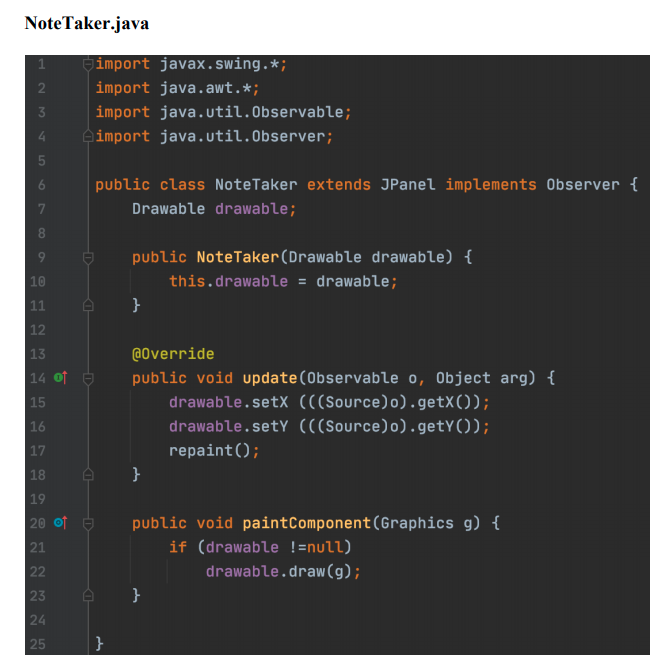 Answered: Create UML class diagram for the following Java co