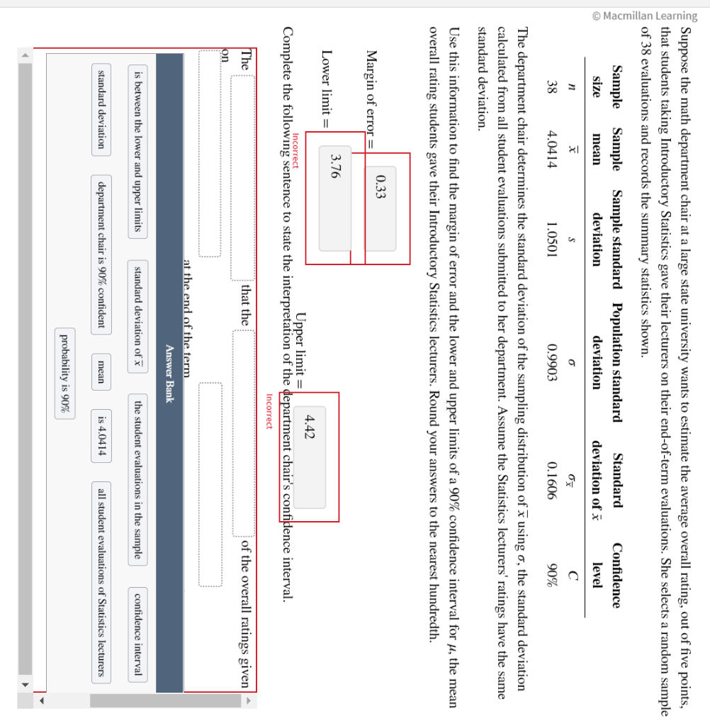 Solved Suppose the math department chair at a large state | Chegg.com