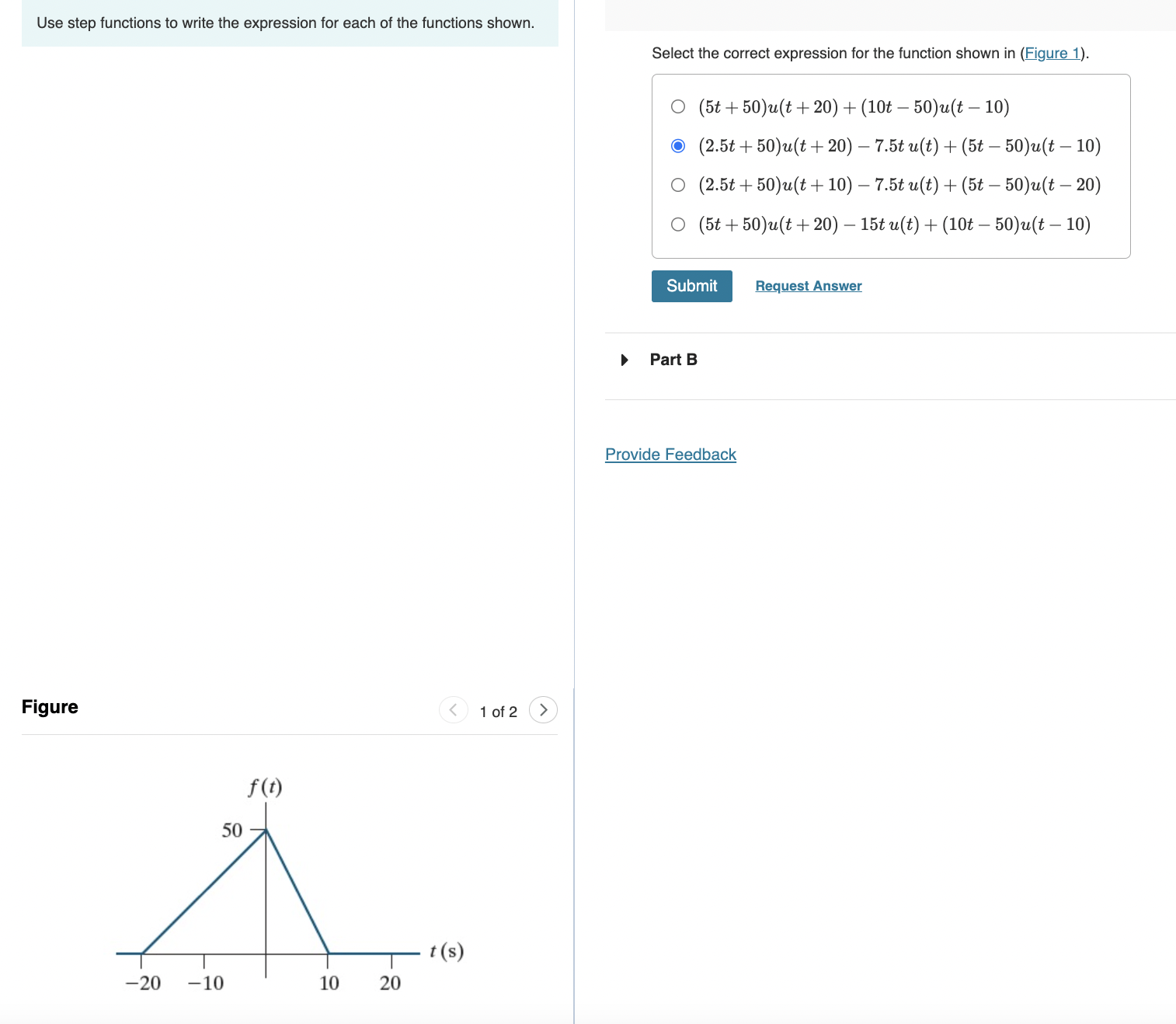 Solved Use Step Functions To Write The Expression For Each