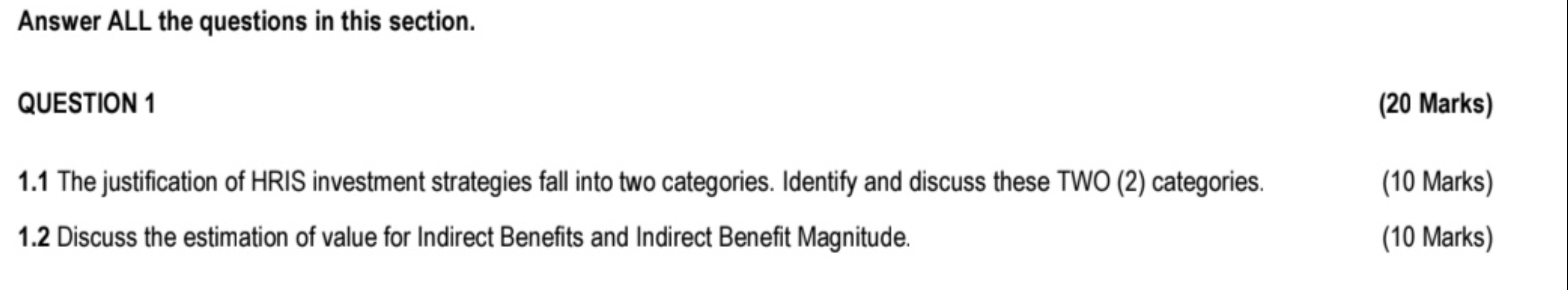 Solved Answer All The Questions In This Section Question