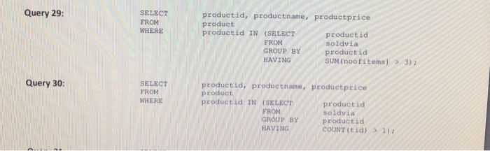 Solved E5.1o Rewrite Query 29 using a join statement (no | Chegg.com