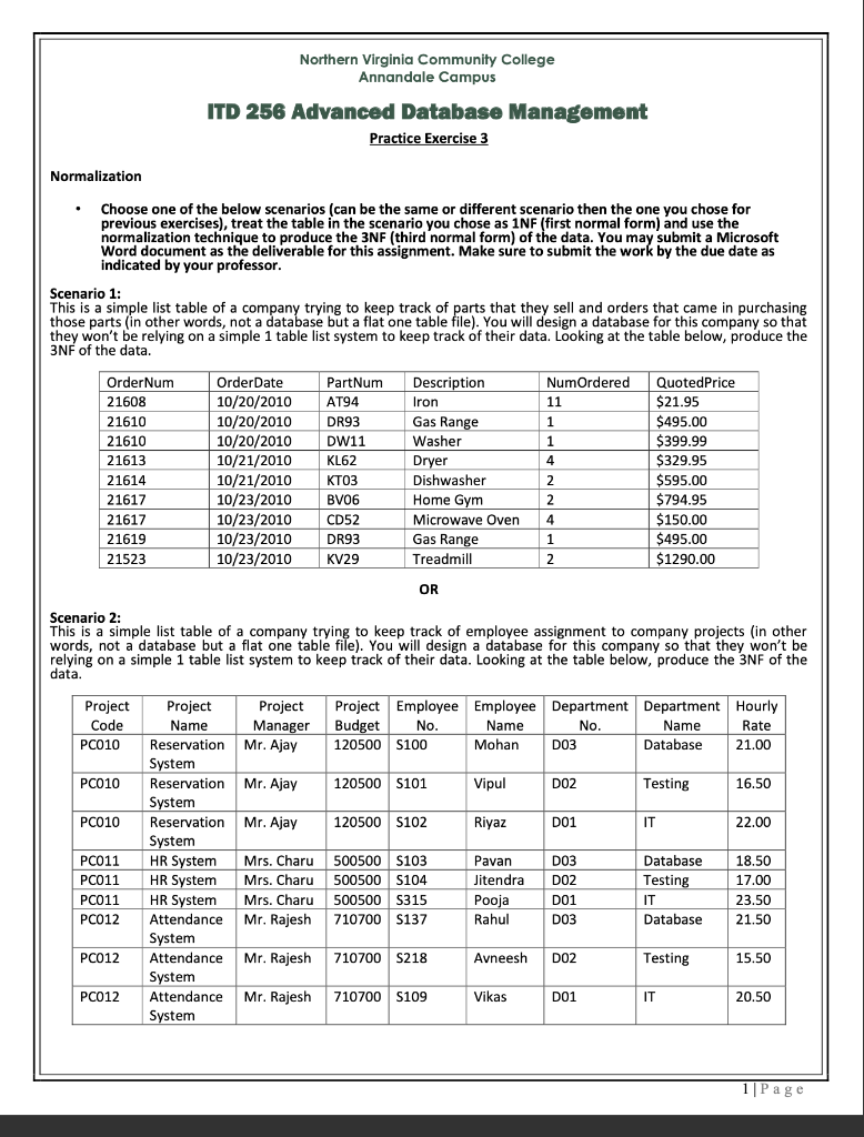 Solved Practice Exercise 3 Individual | Chegg.com