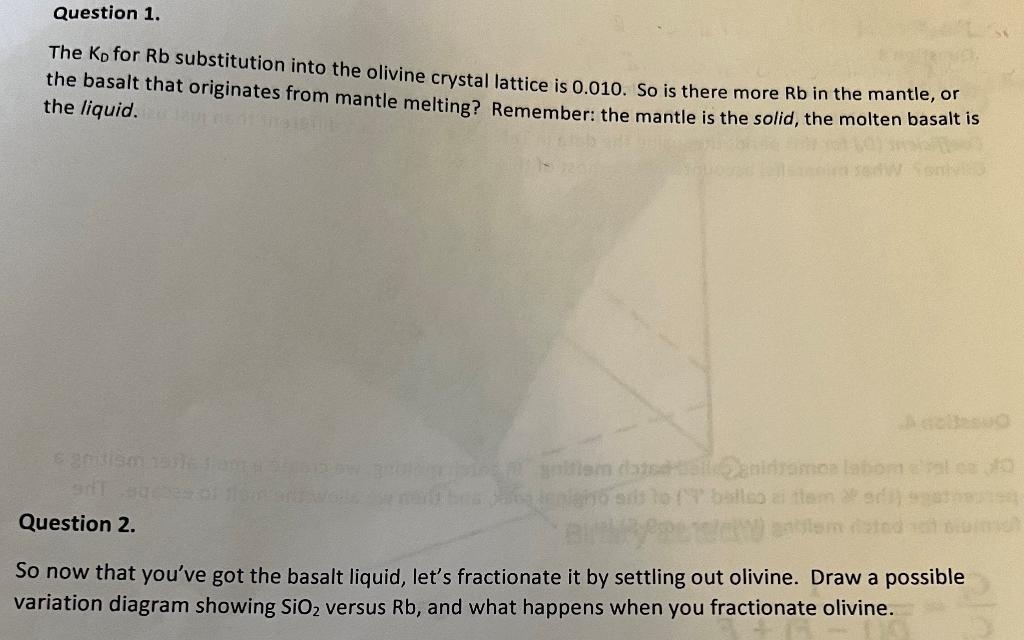 Solved KD=Cs/C1 So long as the element in question is | Chegg.com