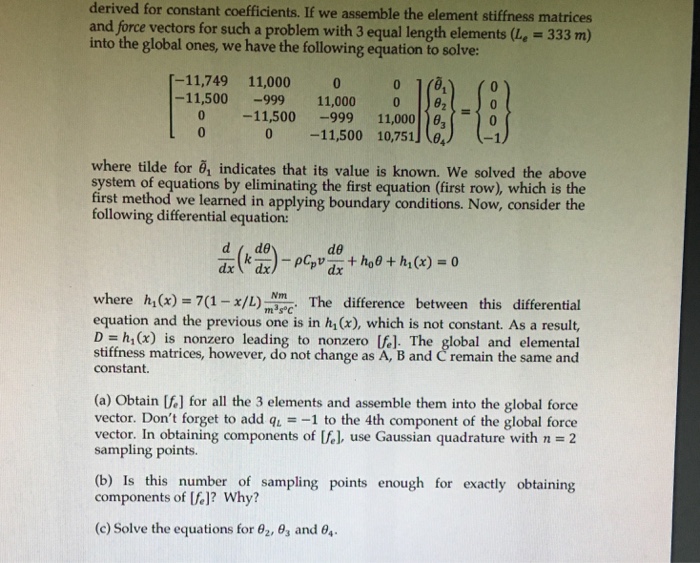 Solved 2·The last example we solved in class was for | Chegg.com