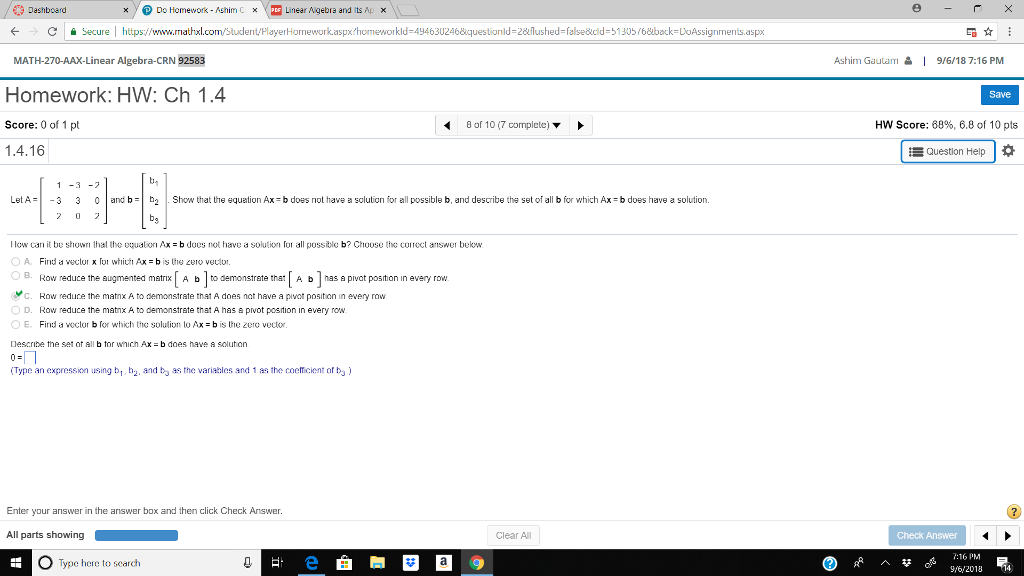 Calculus Archive | September 06 2018 | Chegg.com