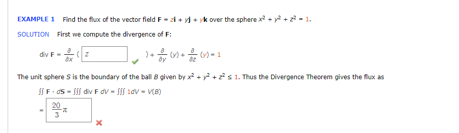Solved Example 1 Find The Flux Of The Vector Field F Zi