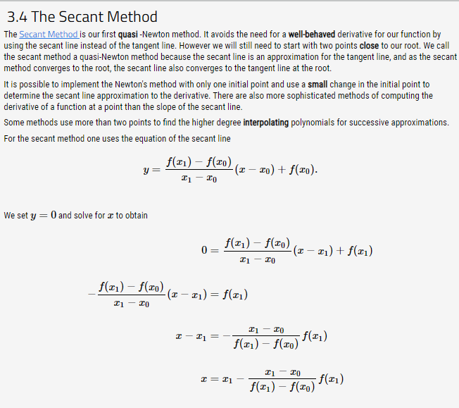 Solved (a) Create a flowchart for the secant method. (6) | Chegg.com