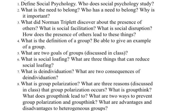 Psychology Archive | April 05 2018 | Chegg.com