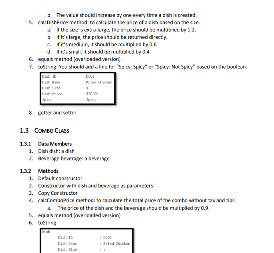Solved (Final Project) Help me code in Java Programming | Chegg.com